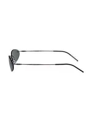 Giorgio Armani Oval Frame Sunglasses