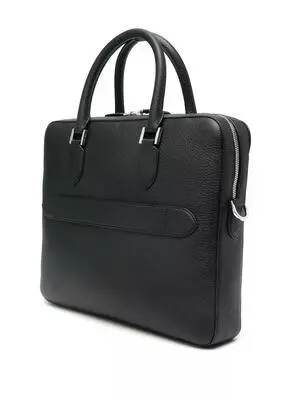 ASPINAL OF LONDON Pebbled Leather Briefcase