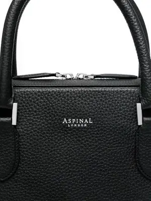 ASPINAL OF LONDON Pebbled Leather Briefcase