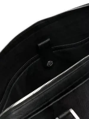 ASPINAL OF LONDON Pebbled Leather Briefcase