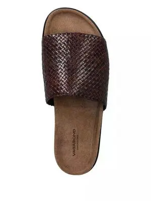 VAGABOND SHOEMAKERS Effie Woven Leather Slides