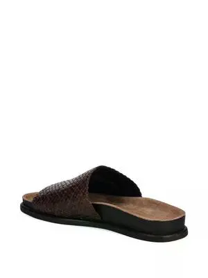 VAGABOND SHOEMAKERS Effie Woven Leather Slides