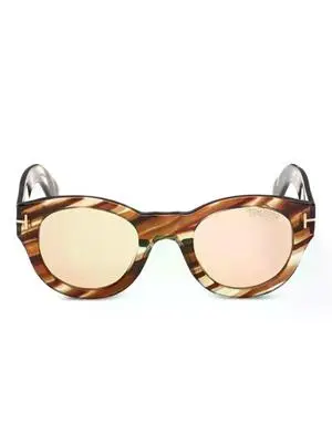 TOM FORD Tortoiseshell Sunglasses - Brown