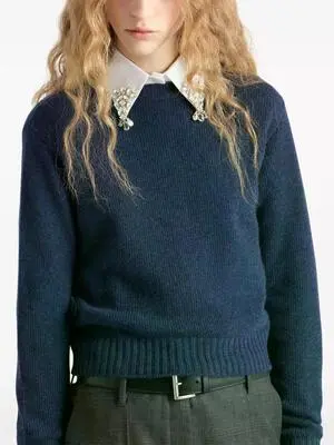Prada Ribbed Re-cashmere Sweater