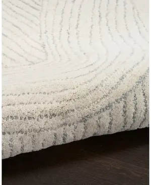 Dkny Pure Patterns Prn01 Area Rug, 7'7 X 9'7 - Ivory/green