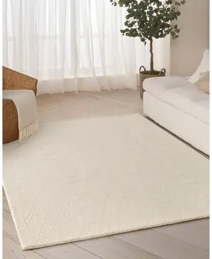 Dkny Pure Angles Ang01 Area Rug, 3'7 X 5'7 - Ivory