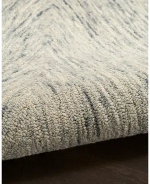 Dkny Pure Angles Ang01 Area Rug, 7'7 X 9'7