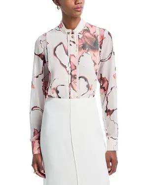 JASON WU Floral Print Blouse