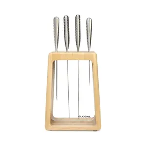 GLOBAL Hashira 5 Piece Knife Block Set