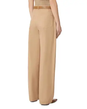 Max Mara High-waist Pants With Belt
