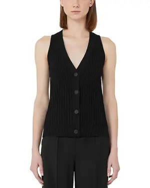 Max Mara Studio V Neck Blouses