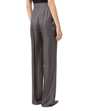Max Mara Fauna Silk Pants