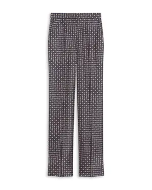 Max Mara Fauna Silk Pants