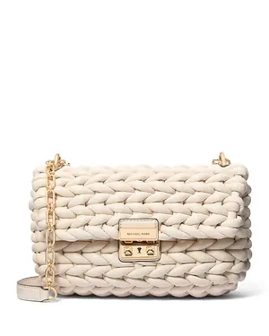 Michael Kors Small Hand-Woven Leather Bags