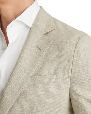 REISS Textured Notch Lapel Blazer