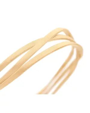 Marco Bicego 18k Yellow Marrakech 3 Strand Coil Bracelet - Gold