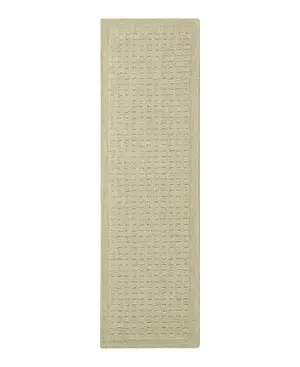 Dkny Pure Grids Pgr01 Runner Area Rug, 2'2 X 7'5 - Light/green