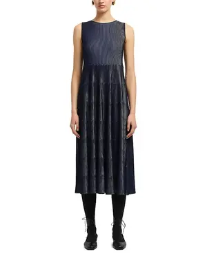 Emporio Armani Ribbed Day Dresses