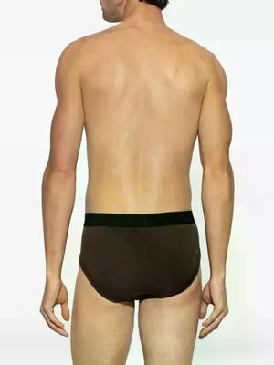 TOM FORD Branded-waistband Briefs - Brown