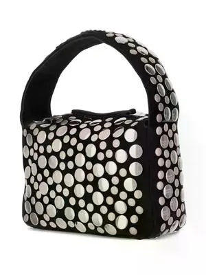 Khaite Studded Top-handle Bag - Black