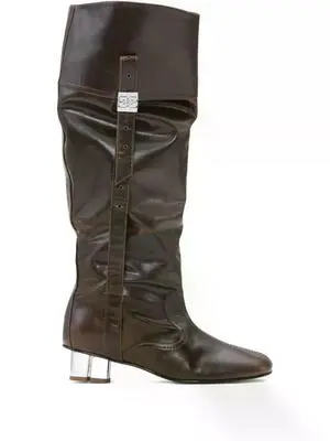 Ganni Zip Up Boots For Women