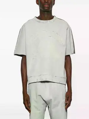MAISON MARGIELA Logo-embroidered T-shirt