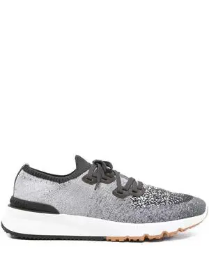 Brunello Cucinelli Knit Low-top Sneakers