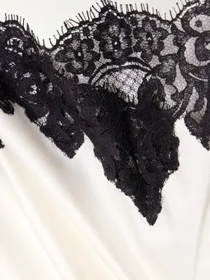 Stella McCartney Lace-trimmed Satin Camisole