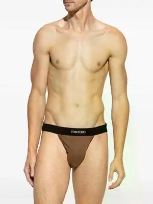TOM FORD Logo-embellished Jockstrap