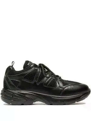 Officine Creative Mesh Leather Sneakers