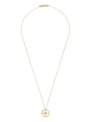 DOWER & HALL 14kt Yellow True North Necklace - Gold