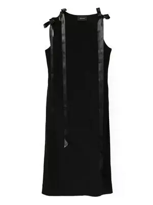 Simone Rocha Bow Strap-detail Midi Dress