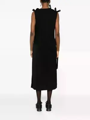 Simone Rocha Bow Strap-detail Midi Dress