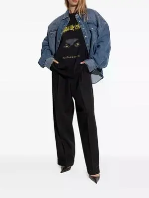 Vetements Button-fastening Denim Shirt