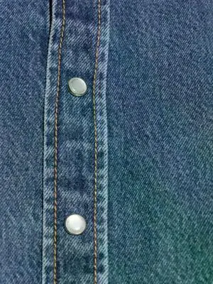 Vetements Button-fastening Denim Shirt