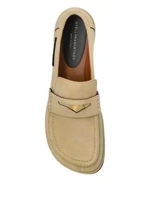 Stella McCartney Ryder Penny-strap Suede Loafers