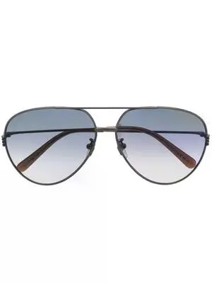 Gucci Pilot-frame Sunglasses - Black