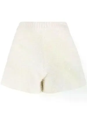 Alanui Knitted High-waisted Shorts