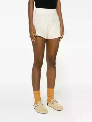 Alanui Knitted High-waisted Shorts