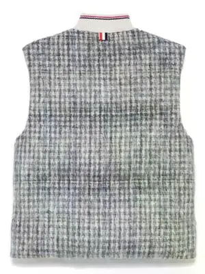 Thom Browne Gunclub Check Down Vest