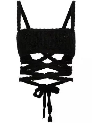Alanui Lush Nature Knitted Top
