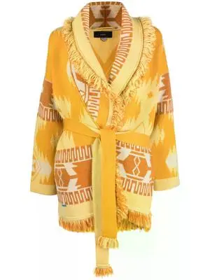 Alanui Icon Jacquard Cashmere Cardigan