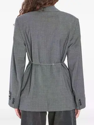 Alexander Wang Detachable Chain-link Blazer