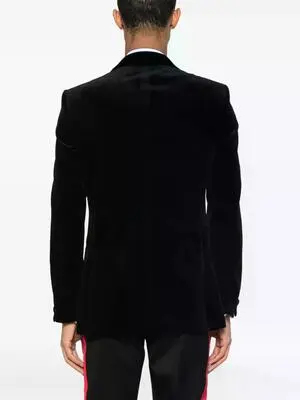FURSAC Single-breasted Blazer - Black