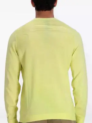 BOSS Crew-neck Sweater With Logo Embroidery