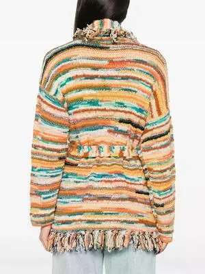 Alanui Madurai Striped Cardigan