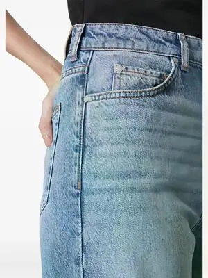Marc O'polo Logo-patch Cropped Jeans