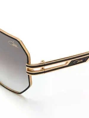 Cazal Pilot-frame Gradient Sunglasses - Gold