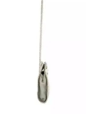 Stella McCartney Falabella Striped Metallic Bag