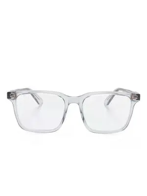 Gucci Transparent-frame Square Glasses - Blue